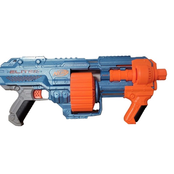 Nerf | Toys | Nerf Elite 2 Shockwave Rd5 Blaster Rotating Drum Pump ...